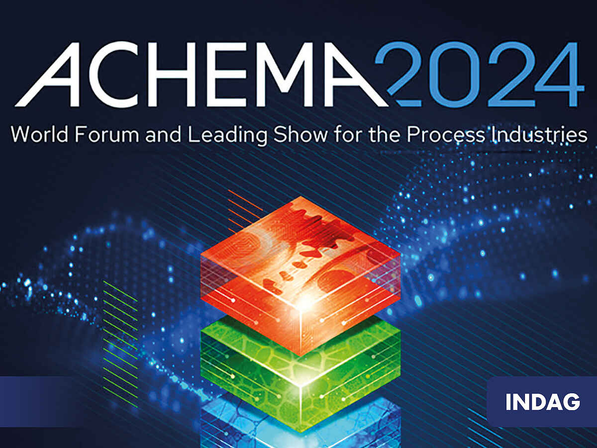 INDAG auf der ACHEMA 2024 - INDAG Maschinenbau GmbH