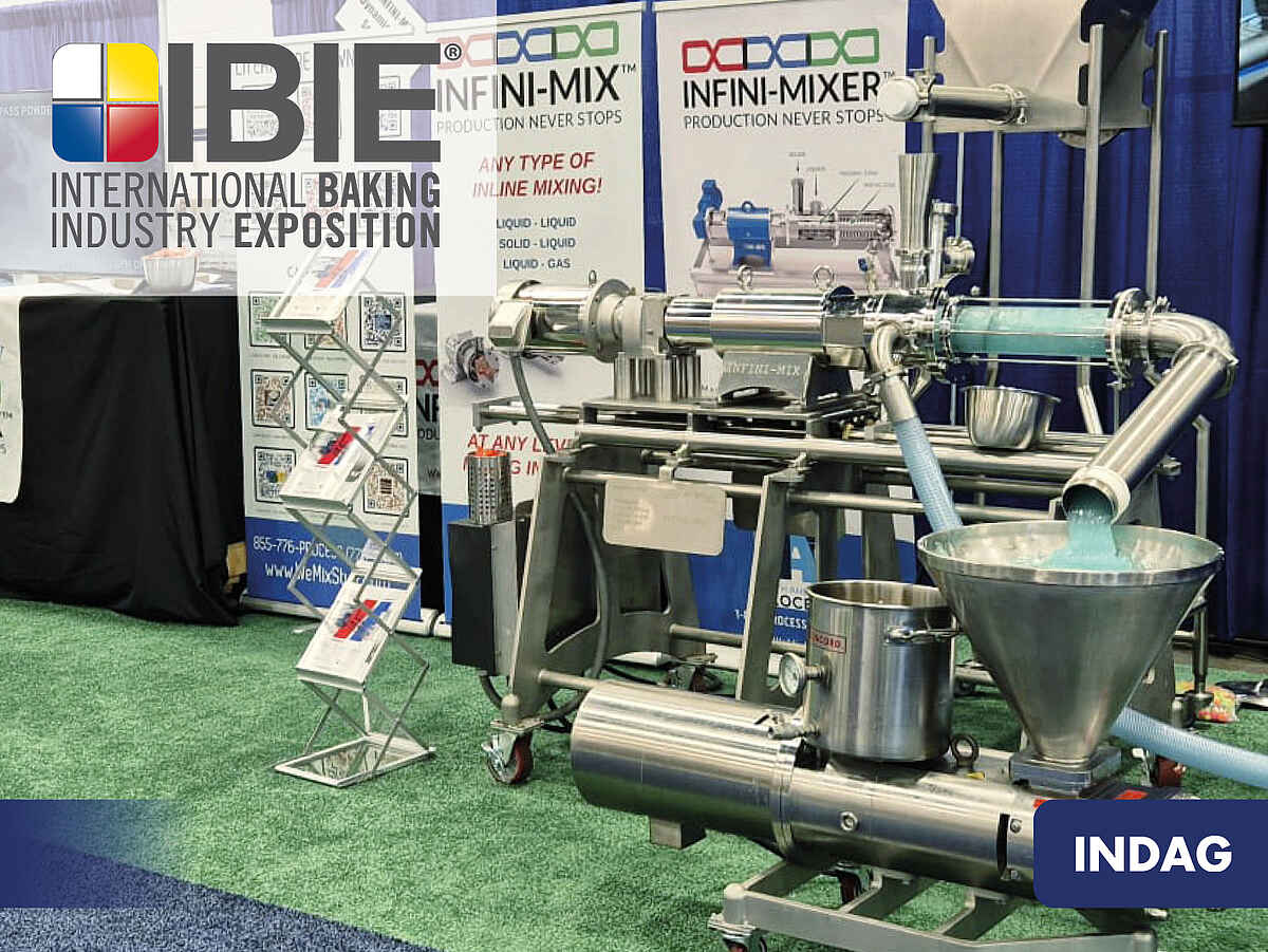 Participation in the IBIE in Las Vegas - INDAG Maschinenbau GmbH