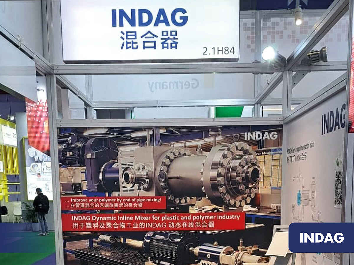 Great success at Chinaplas 2024 - INDAG Maschinenbau GmbH