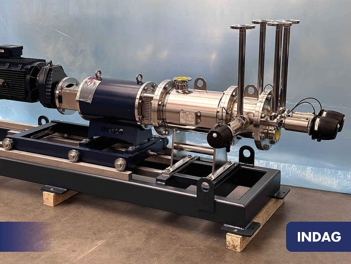 Dynamische Inlinemischer als Sonderbau - INDAG Maschinenbau GmbH